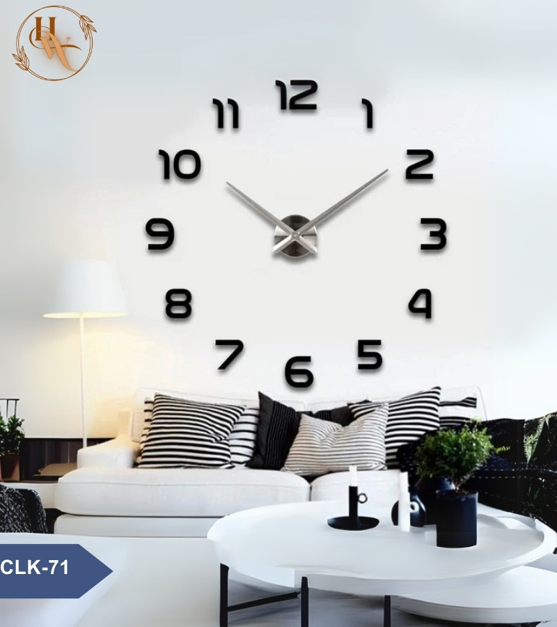 Wall Clocks with 12 inches needles(simple digits) - Hang on wall